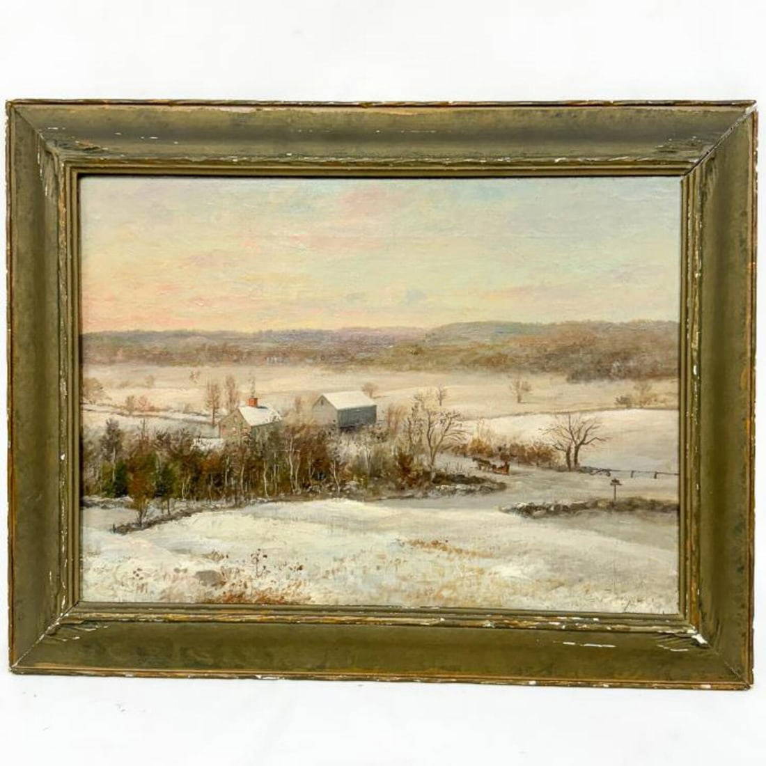 George Frank Higgins (1850–1884) Oil On Canvas Auction