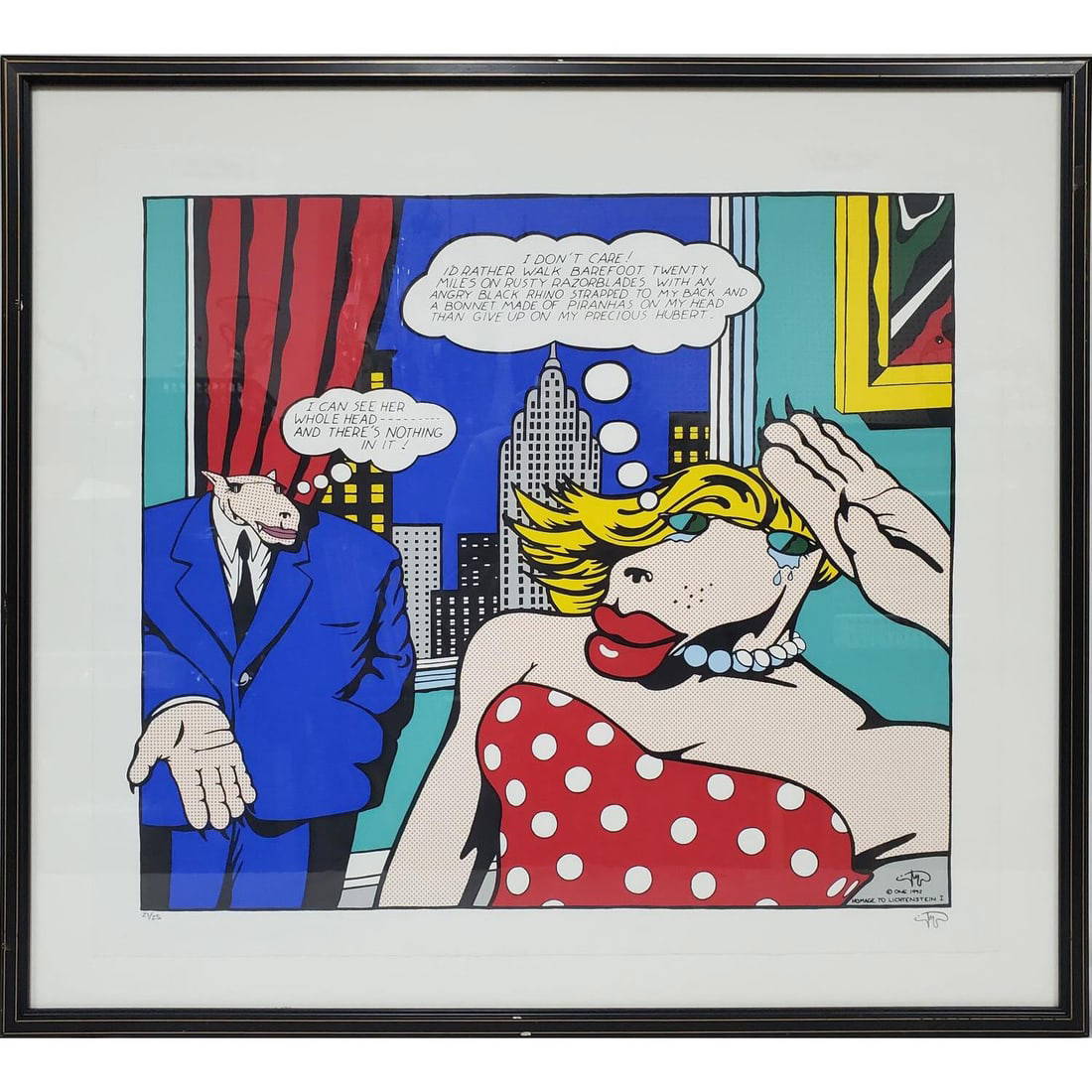 Markus Pierson, American (b.1961) Lithograph Auction