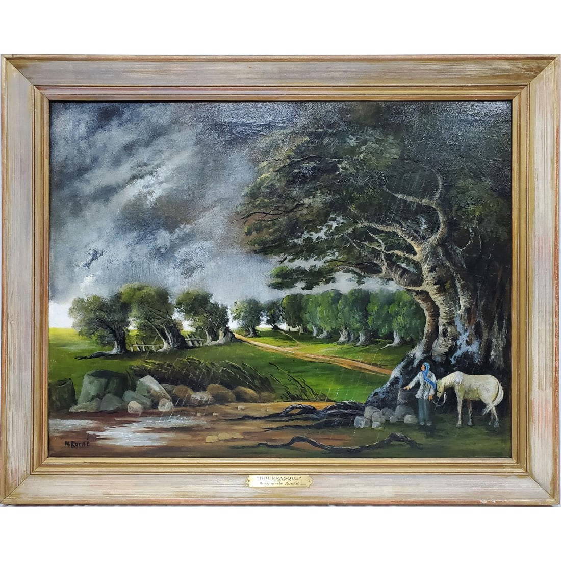 Marguerite Roche (20thc.) Painting, Oil On Canvas Auction
