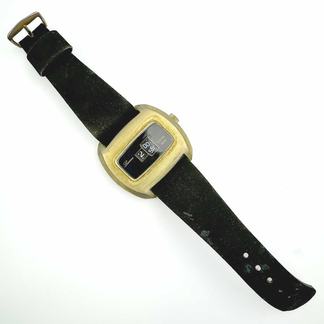Vintage Lucerne 1970's Digital Swiss Watch Auction