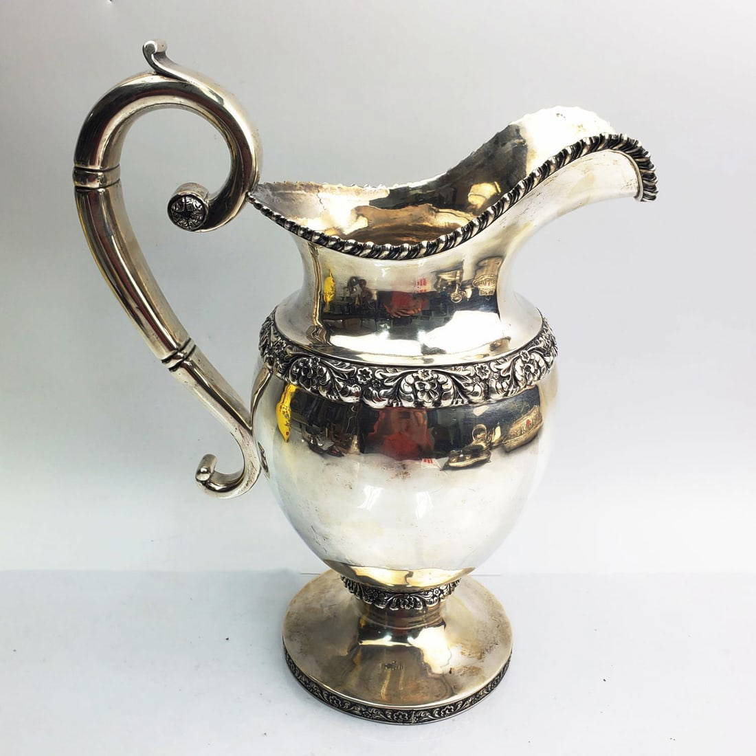 American Southern Georgia Coin Silver Pitcher 1827 Auction