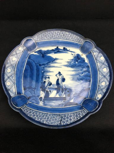 Japanese Hirado Meiji Period Plate
