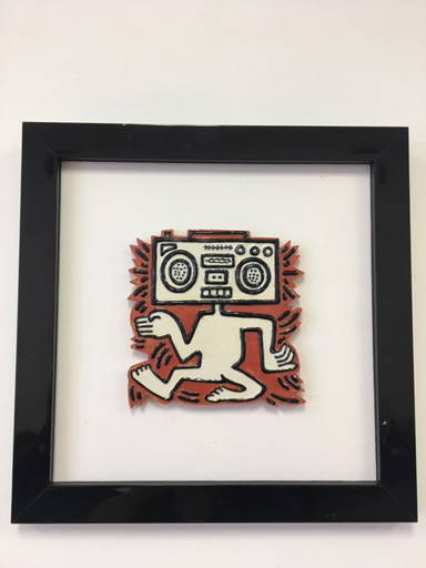 Keith Haring Ceramic Tile (Radiohead) - Jan 08, 2017 | World Auction ...