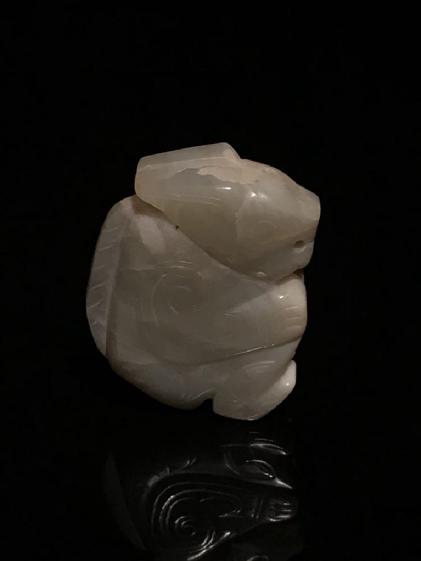 Chinese Western Zhou Jade Rabbit