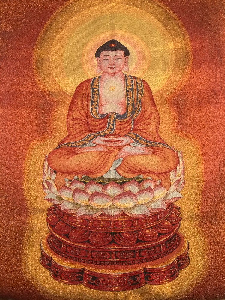 Chinese Buddha Tanka