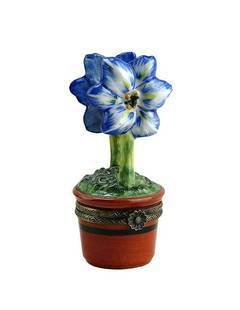 Daum Crystal Dandys Charles Bulldog Black