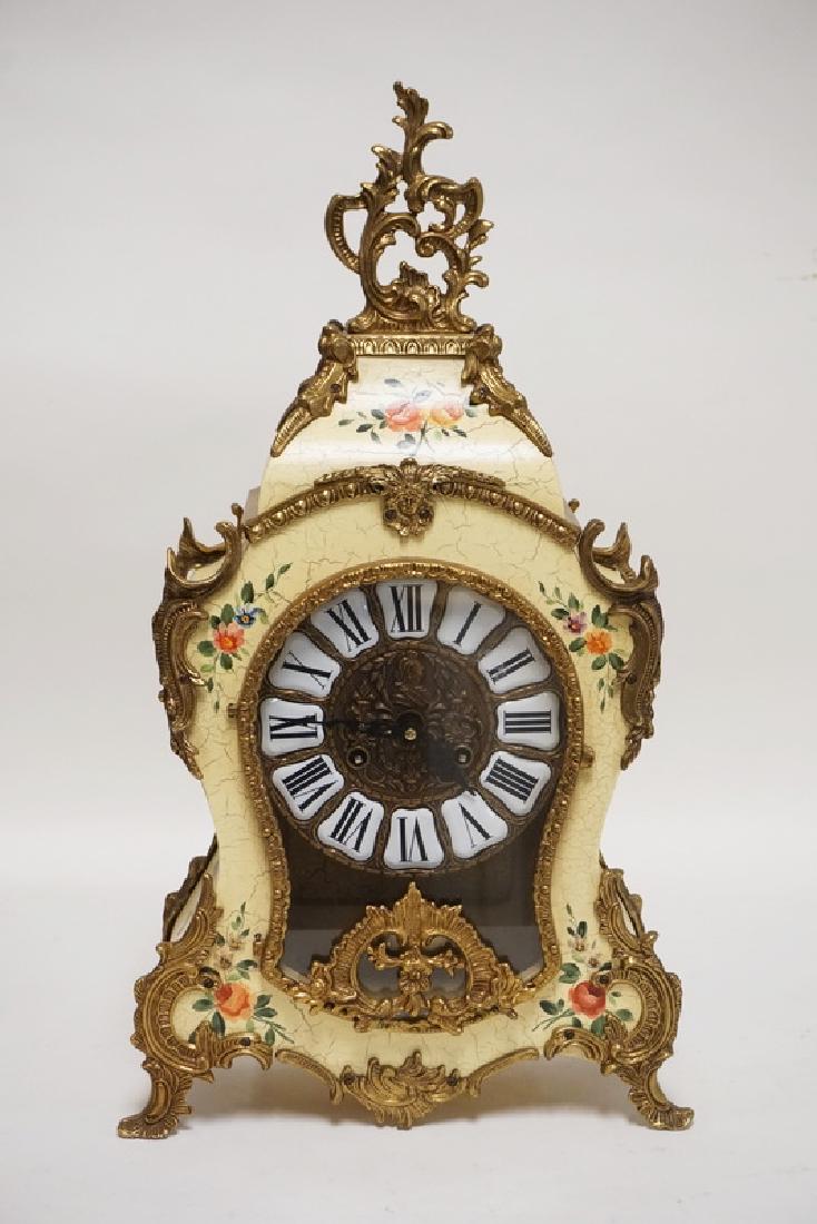 LAUFFER GERMAN ART DECO MANTEL CLOCK C. 1940