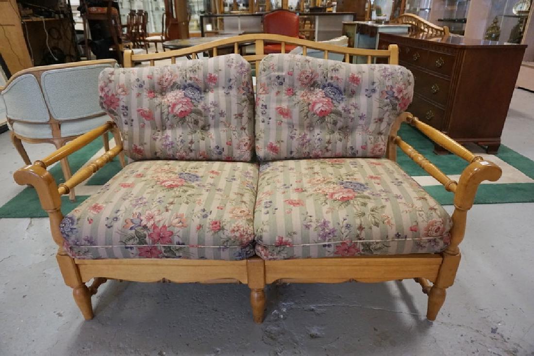 Ethan Allen *traditional Classics* Maple Loveseat With
