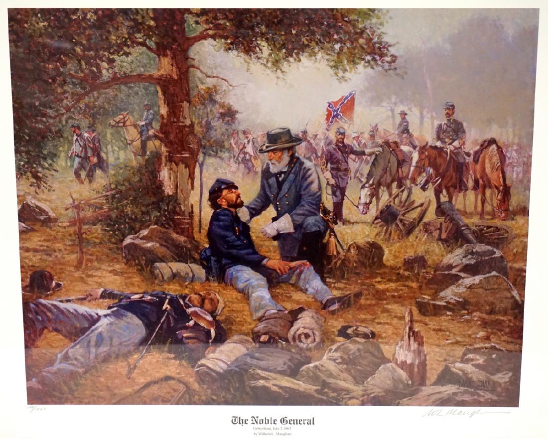 WILLIAM L. MAUGHAN *THE NOBLE GENERAL* DEPICTING