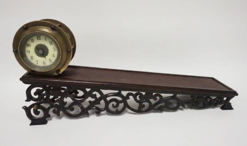 Victorian Inclined Plane Gravity Clock