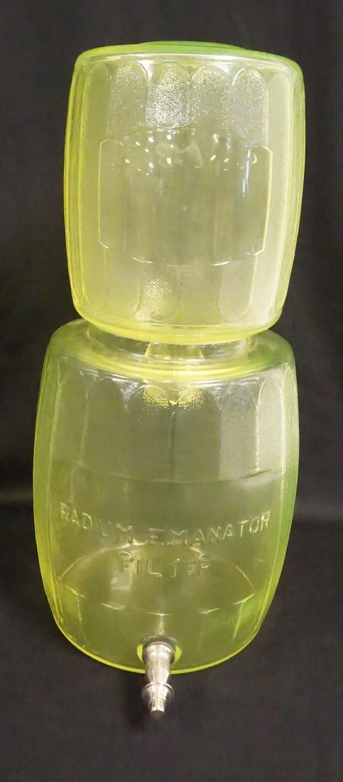 RADIUM EMANATOR WATER DISPENSER. VASELINE GLASS. - Jun 14, 2019 ...