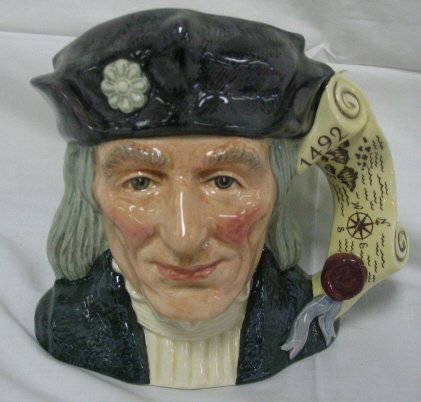 Large Royal Doulton Toby; Christopher Columbus; 7