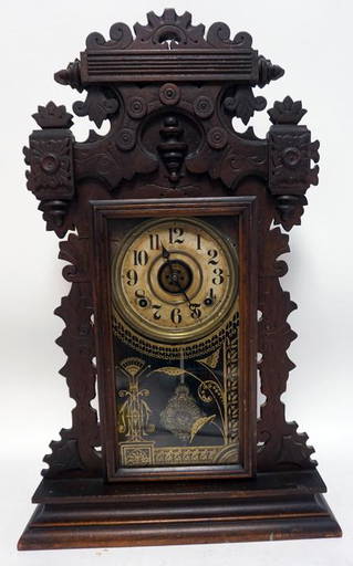 Antique Gingerbread Clock
