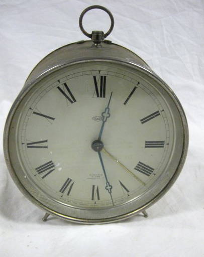 Parker Large Alarm Clock, 7 3/4 In H; All Clocks