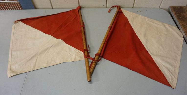 For Auction: VINTAGE US ARMY SIGNAL CORPS FLAGS (#1158) on Jul 17, 2020 ...