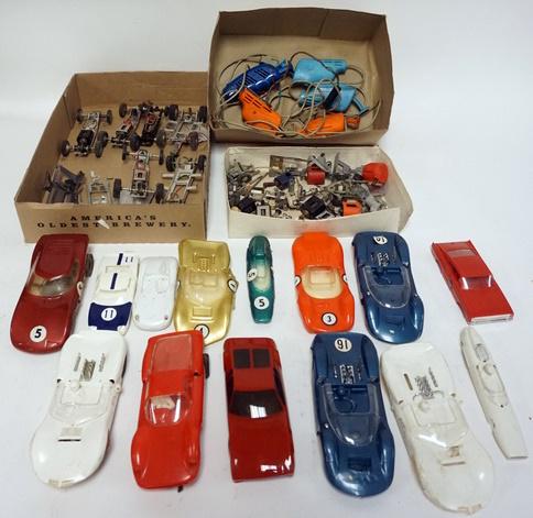 Vintage Slot Car Bodys, Parts And Cars