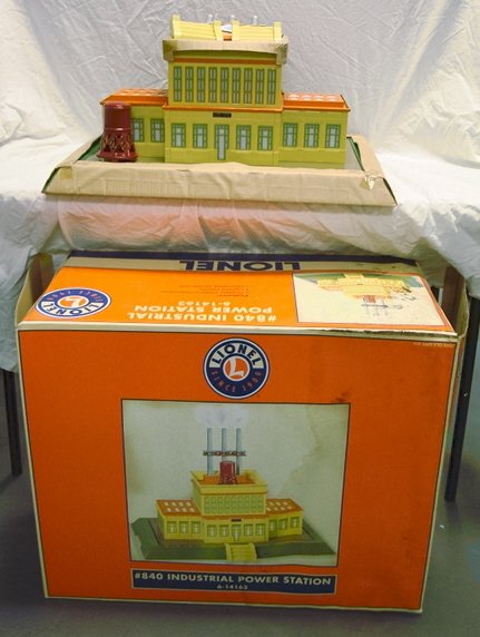 20: LIONEL #840 INDUSTRIAL POWER STATION 6-14163 W/BOX - Jun 12, 2009 ...