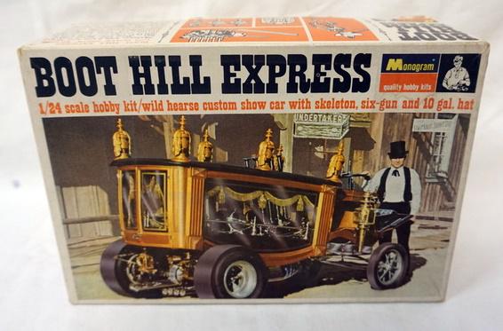 Monogram Boot Hill Express Model Car Kit 1967