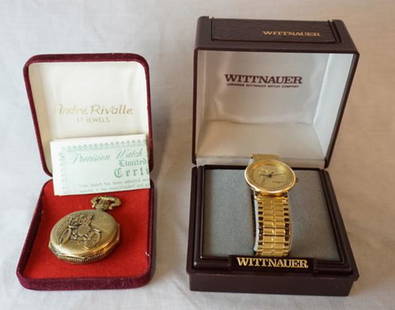 Andre Rivalle 17 Jewels Pocket Watch