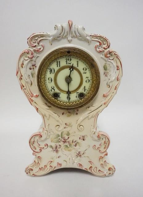 WATERBURY PORCELAIN CLOCK - Jul 13, 2013 | Vero Beach Auction in FL