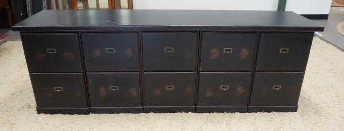 Ballard Designs File Cabinet Bench