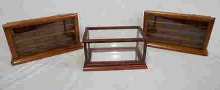 3 Thomas Pacconi Display Cases For Model Cars