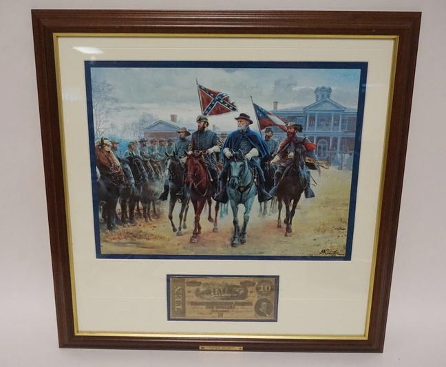 Mort Kunstler Print Legends In Gray