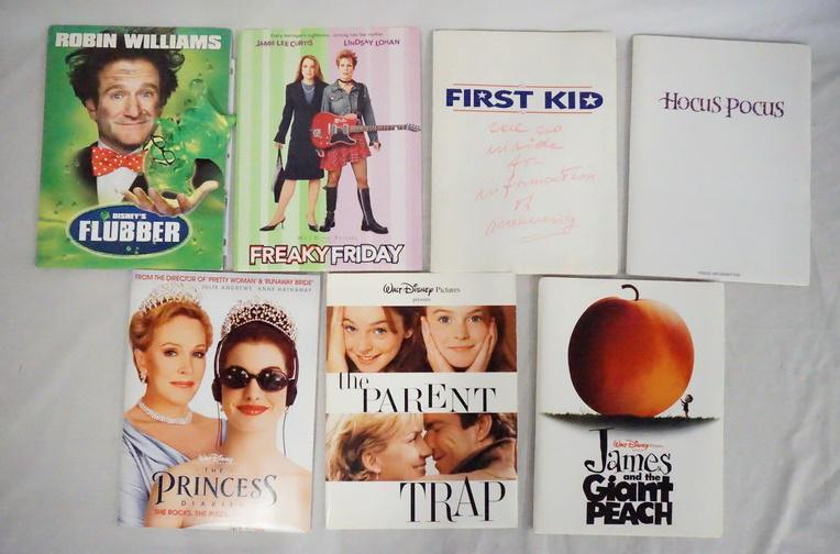 7 Disney Movie Press Kits