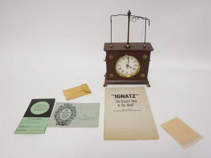 IGNATZ *CRAZIEST CLOCK IN THE WORLD* - Sep 24, 2021 | Dennis Auction ...