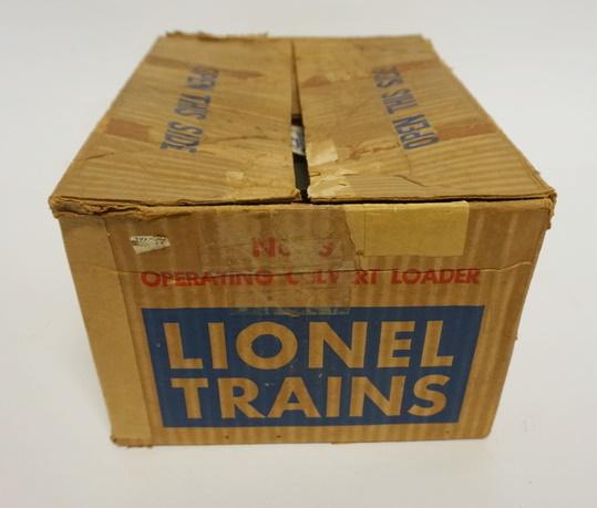 Lionel Train No 342 Culvert Pipe Loader Set