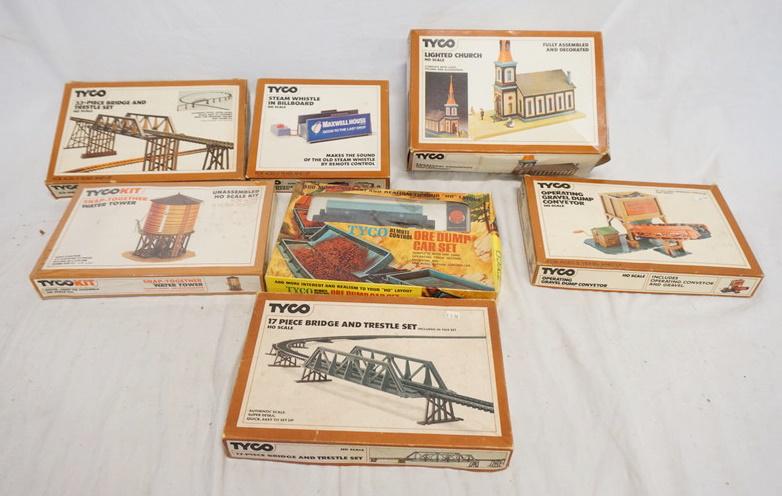 7 Tyco Model Building Kits