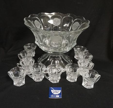 Fostoria Coin Punch Set