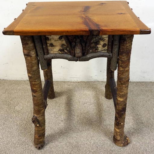 Rustic Adirondack Stand By Ralph Kylloe Gallery