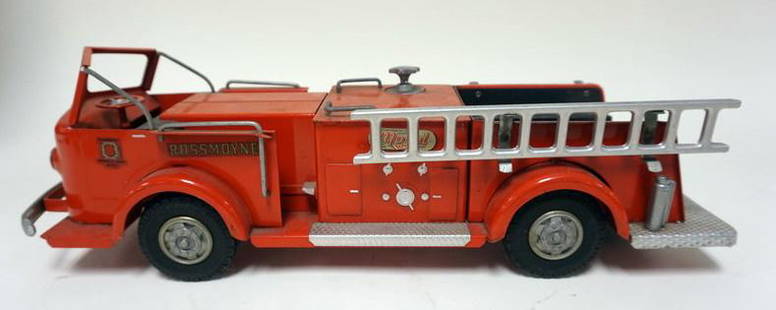Antique Toy Fire Truck