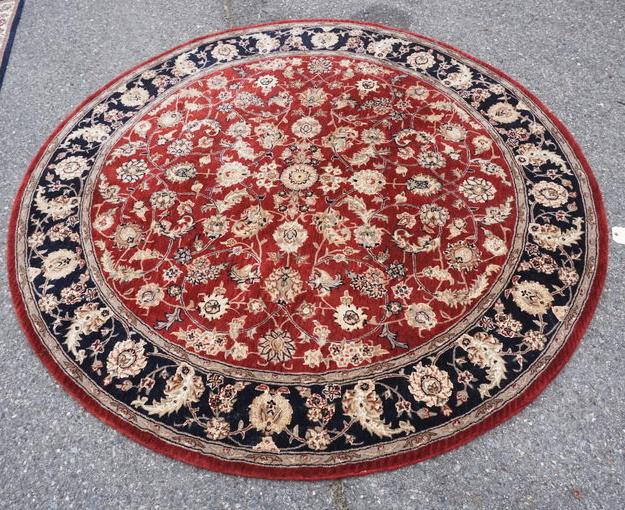 ROUND PERSIAN RUG - Oct 14, 2022 | Dennis Auction Service, Inc. in NJ
