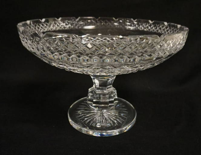 WATERFORD LEAD CRYSTAL LARGE COMPOTE (#1154) on Dec 30, 2022 | Dennis ...