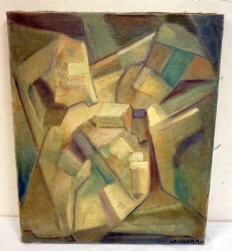 William Stoddard Loughran Oil On Canvas