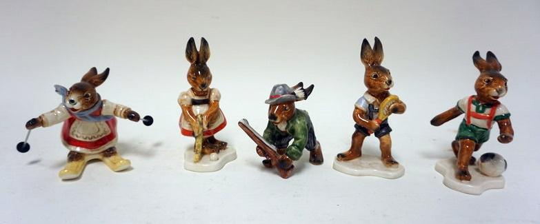 GOEBEL RABBIT FIGURINES - Mar 03, 2023 | Dennis Auction Service, Inc. in NJ