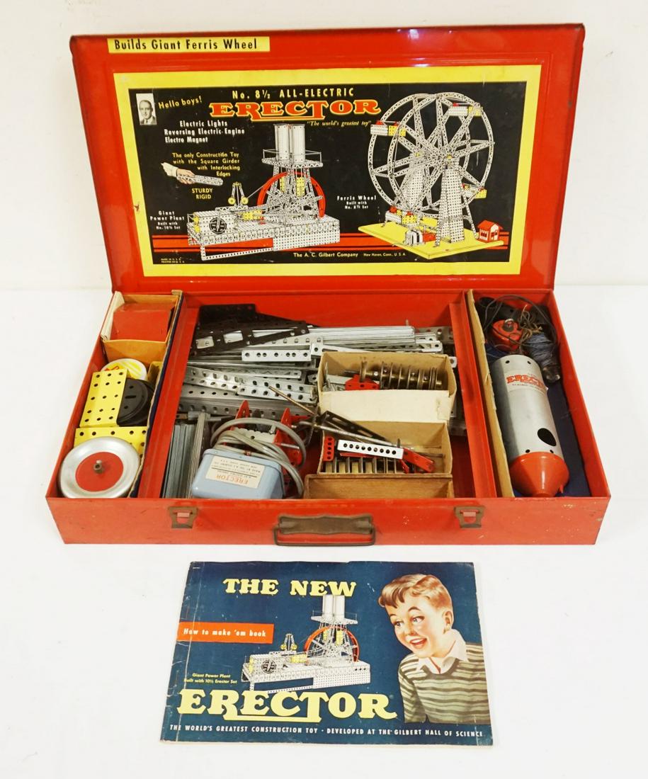 GILBERT ERECTOR SET (#1109) on Mar 24, 2023 | Dennis Auction Service ...