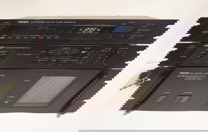 Nikko Rack Mount Stereo System