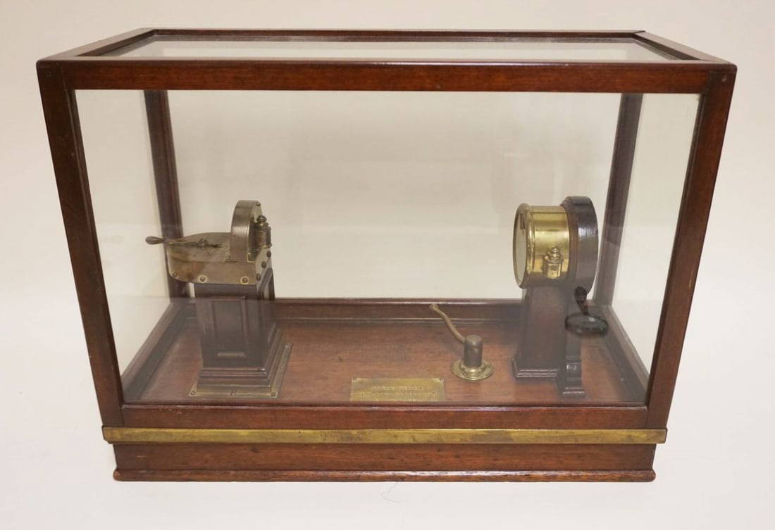 Antique Ships Telegraph Model/patent Sample Auction