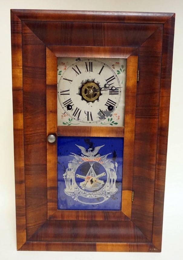 E.n. Welch 8 Day Ogee Shelf Clock Auction