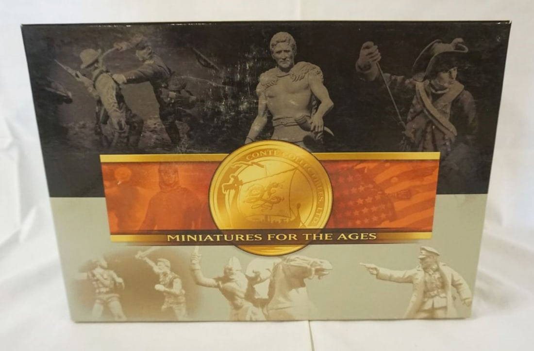 Conte Miniatures For The Ages Wwii Metal Soldiers Auction