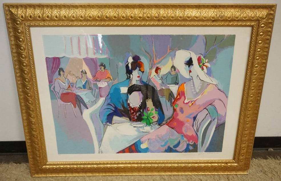 Artist Signed Tarkay Style Print Auction