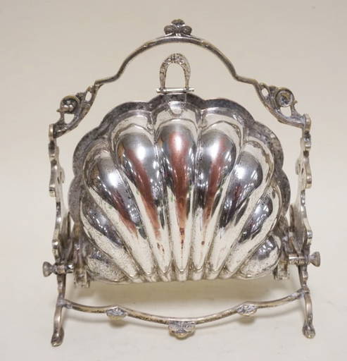 Victorian Shell Shaped Toast And Muffin Warmer