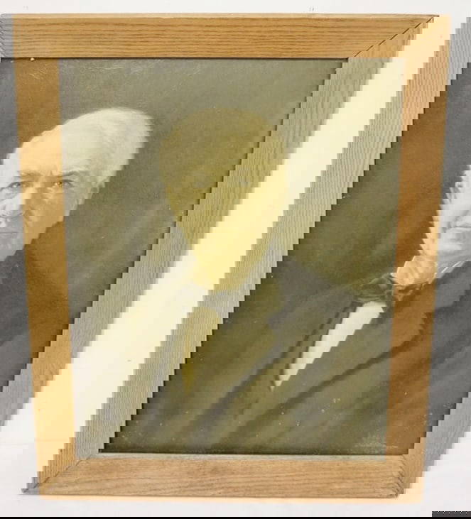 Portrait Print Of Thomas Edison Auction