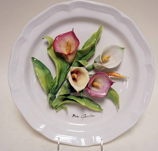 Eva Gordon Ceramic Plate Auction