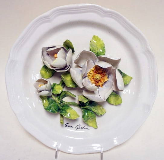 Eva Gordon Ceramic Plate Auction