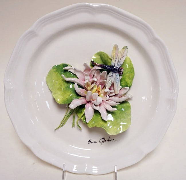 Eva Gordon Ceramic Plate Auction