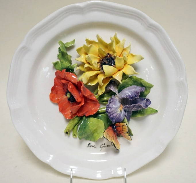 Eva Gordon Ceramic Plate Auction
